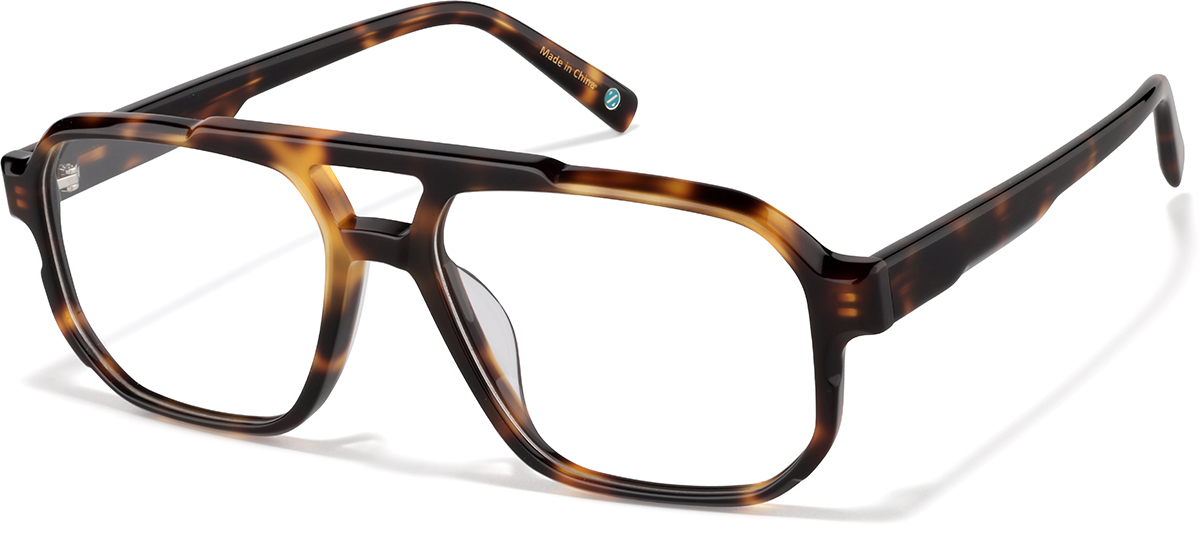 Tortoiseshell Ponces Glasses #4474825 | Zenni Optical