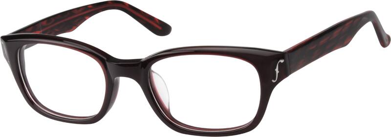 Red Square Glasses #449818 | Zenni Optical