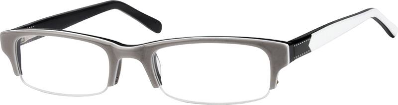 Gray Kids’ Rectangle Glasses #481312 | Zenni Optical