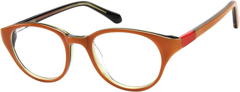 Brown Kids’ Square Glasses #485515 | Zenni Optical