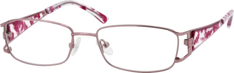 Pink Rectangle Glasses #552819 | Zenni Optical