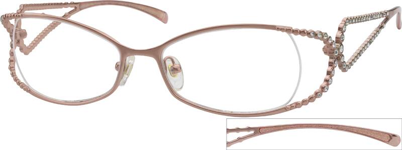 Pink Oval Glasses #595819 | Zenni Optical