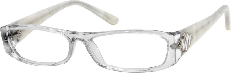 Clear Rectangle Glasses #619523 | Zenni Optical