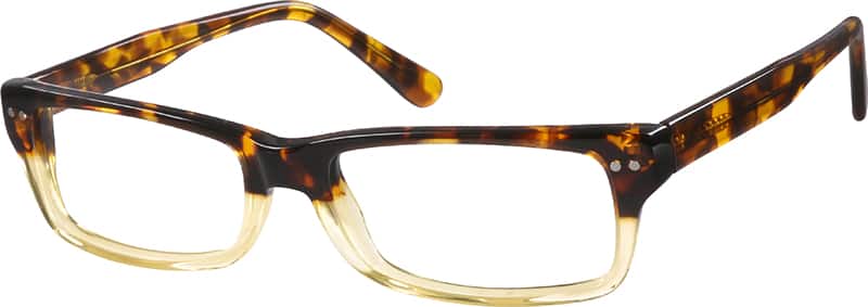 Tortoiseshell Rectangle Glasses #634025 | Zenni Optical