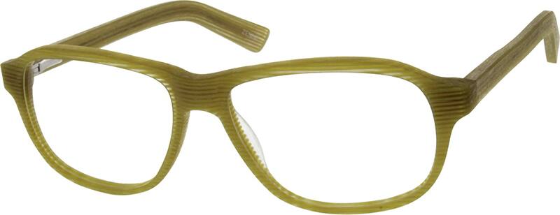 Yellow Square Glasses #637432 | Zenni Optical