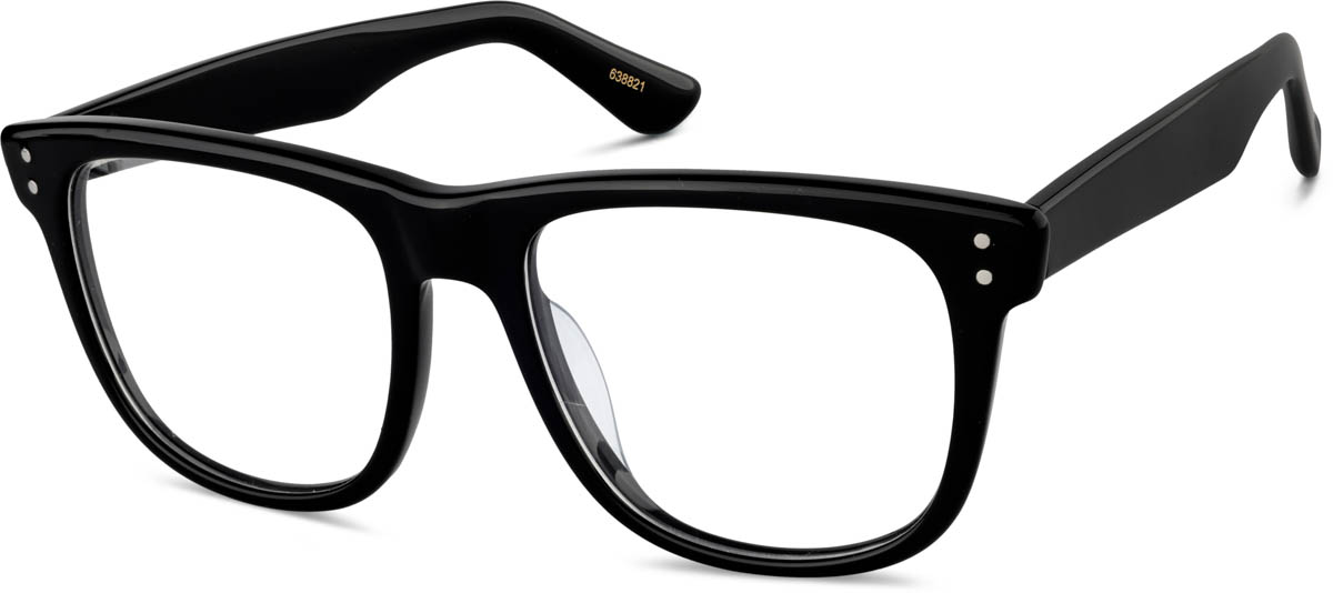 Black Explorer Glasses #638821 | Zenni Optical