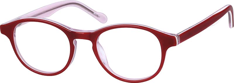 Red Kids’ Round Glasses #663718 | Zenni Optical