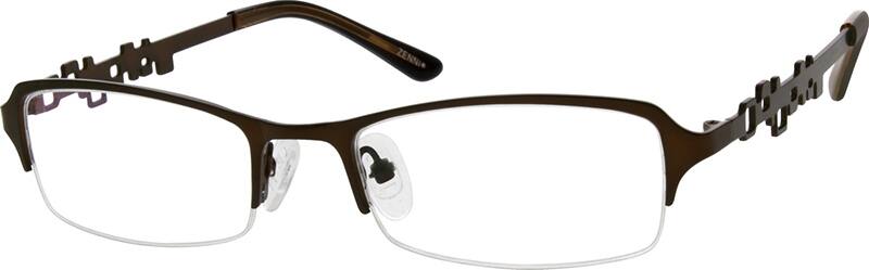 Brown Rectangle Glasses #694315 | Zenni Optical