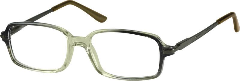 Gray Rectangle Glasses #722612 | Zenni Optical