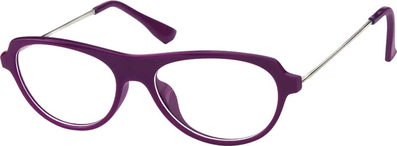 Purple Oval Glasses #724817 | Zenni Optical