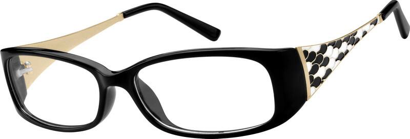 Black Oval Glasses #725221 | Zenni Optical