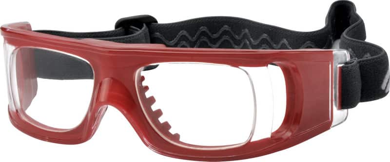 Red Prescription Wind Goggles #740018 | Zenni Optical