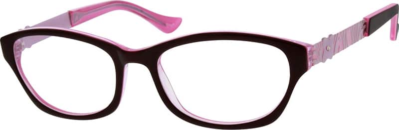 Pink Square Glasses #783221 | Zenni Optical