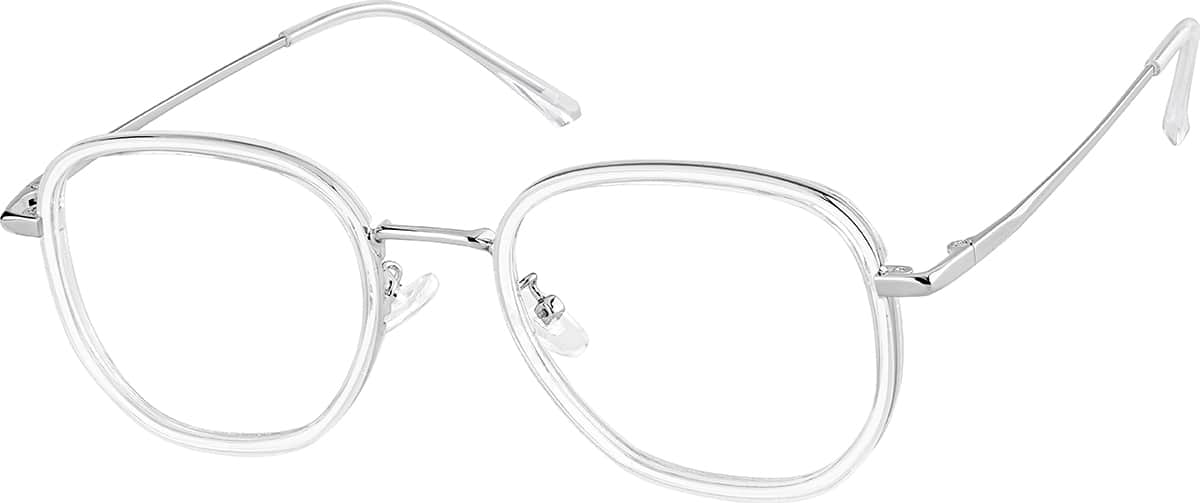 Clear Square Glasses #7836223 | Zenni Optical