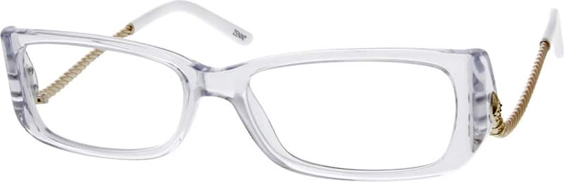Clear Rectangle Glasses #784923 | Zenni Optical