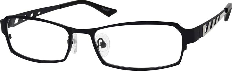 Black Rectangle Glasses #792121 | Zenni Optical
