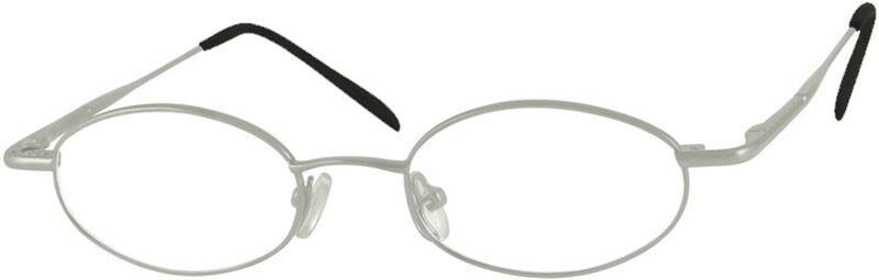Silver Oval Glasses #811111 | Zenni Optical