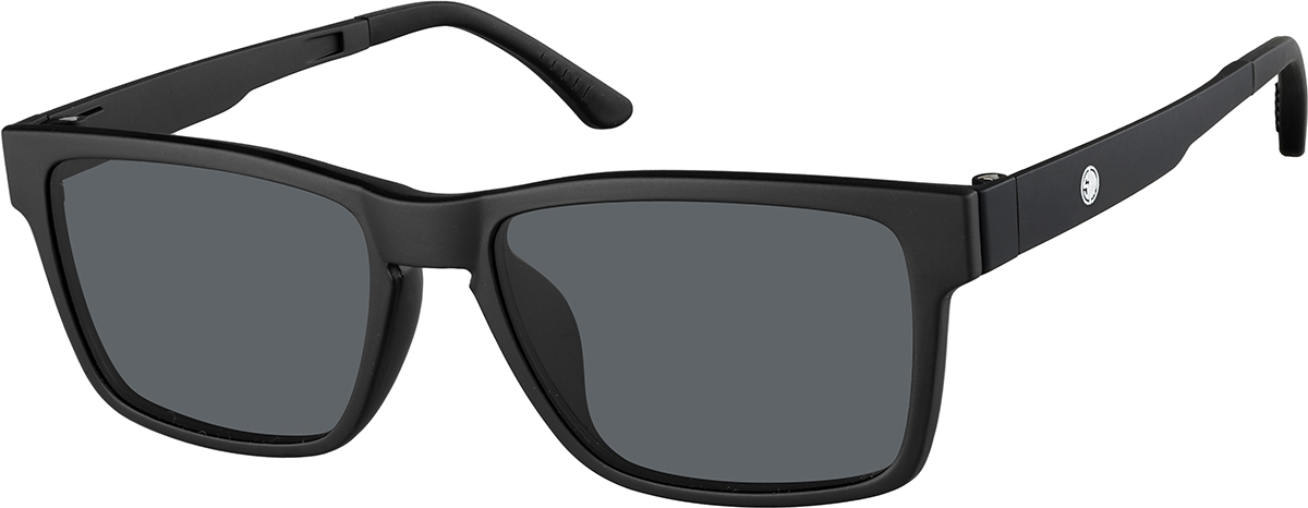 Black TSM TANKS Polarized Clip-on Glasses #99107421 | Zenni Optical
