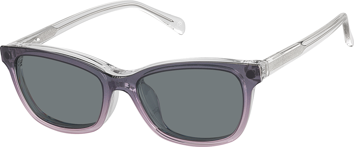 Clear Rectangle Magnetic Snap-On Set #99114023 | Zenni Optical