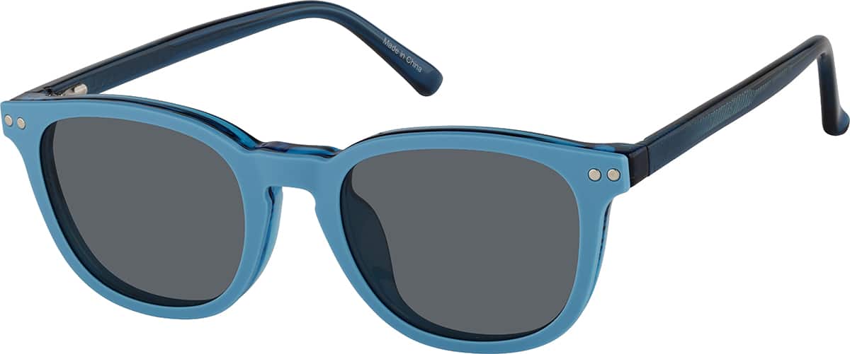 Blue Polarized Magnetic Clip On Glasses #99121936 | Zenni Optical Canada