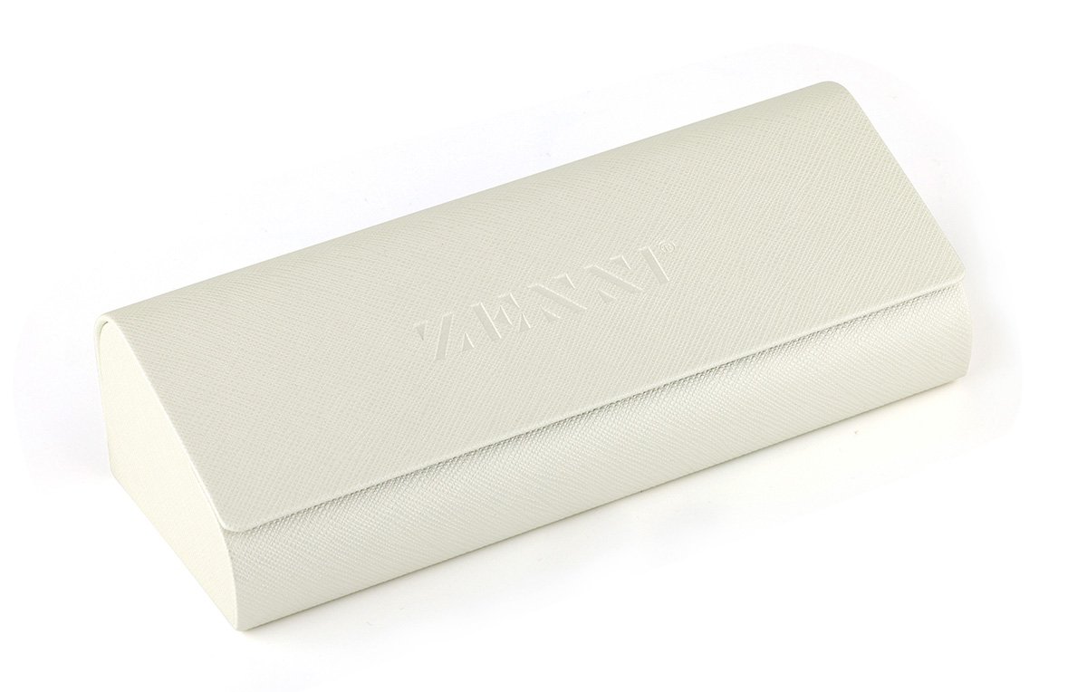 White Deluxe Eyewear Case #A60105630 | Zenni Optical Canada