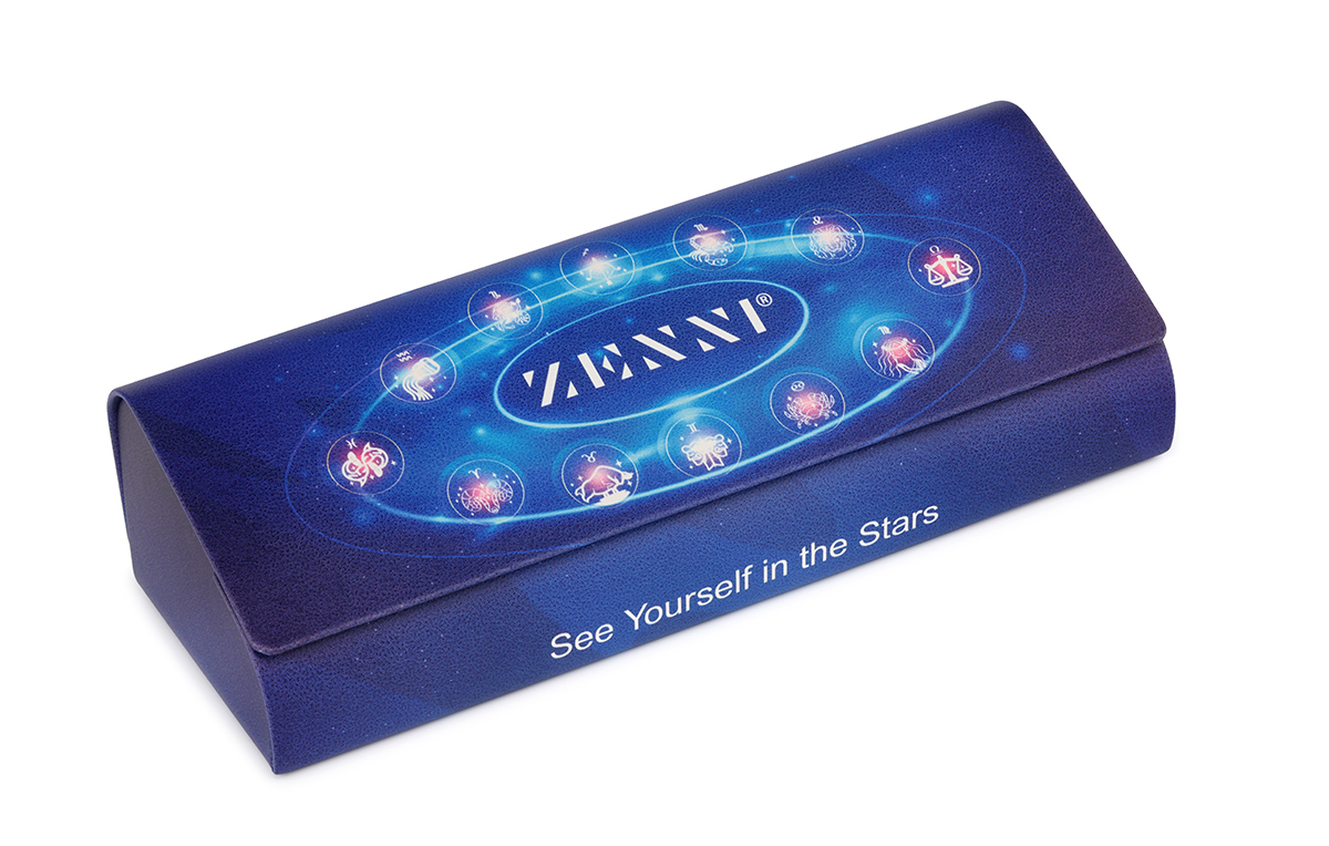 Blue Zodiac Collection Deluxe Eyewear Case #A60105716 | Zenni Optical