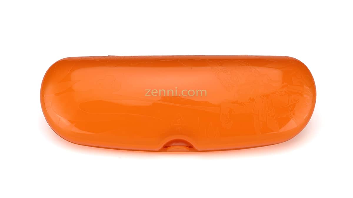 Orange Year of the Horse Hard-Shell Eyeglass Case #A60106042 | Zenni ...