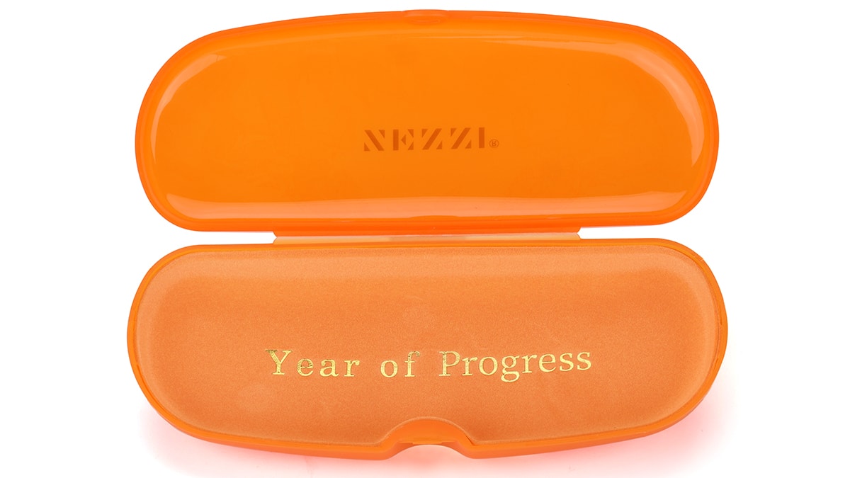 Orange Year of the Horse Hard-Shell Eyeglass Case #A60106042 | Zenni ...