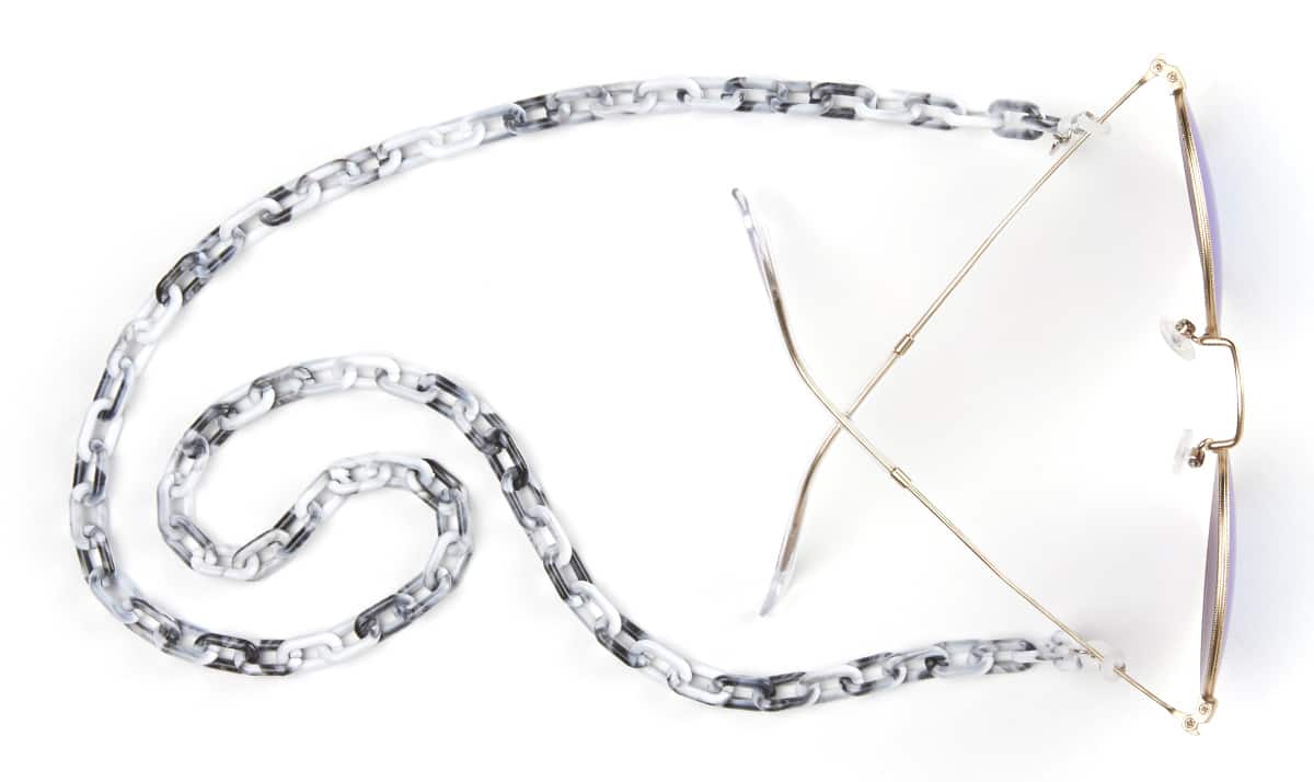 Pattern Oval Link Eyeglass Chain #A60122131 | Zenni Optical