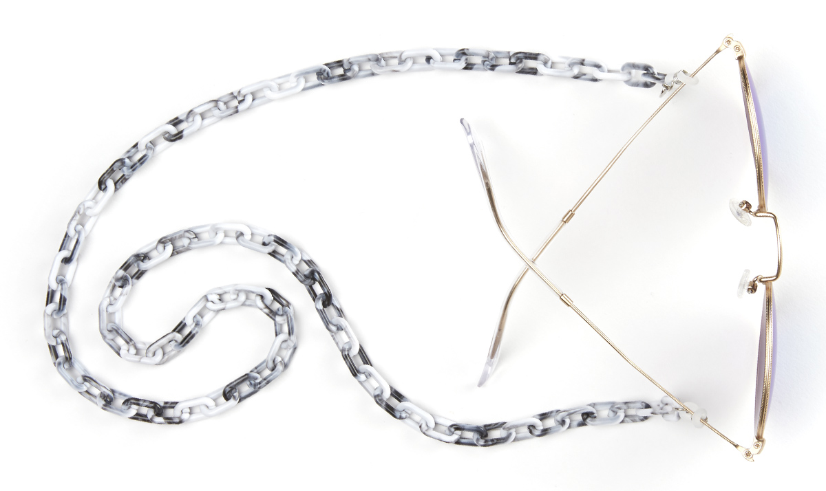 Pattern Oval Link Eyeglass Chain #A60122131 | Zenni Optical