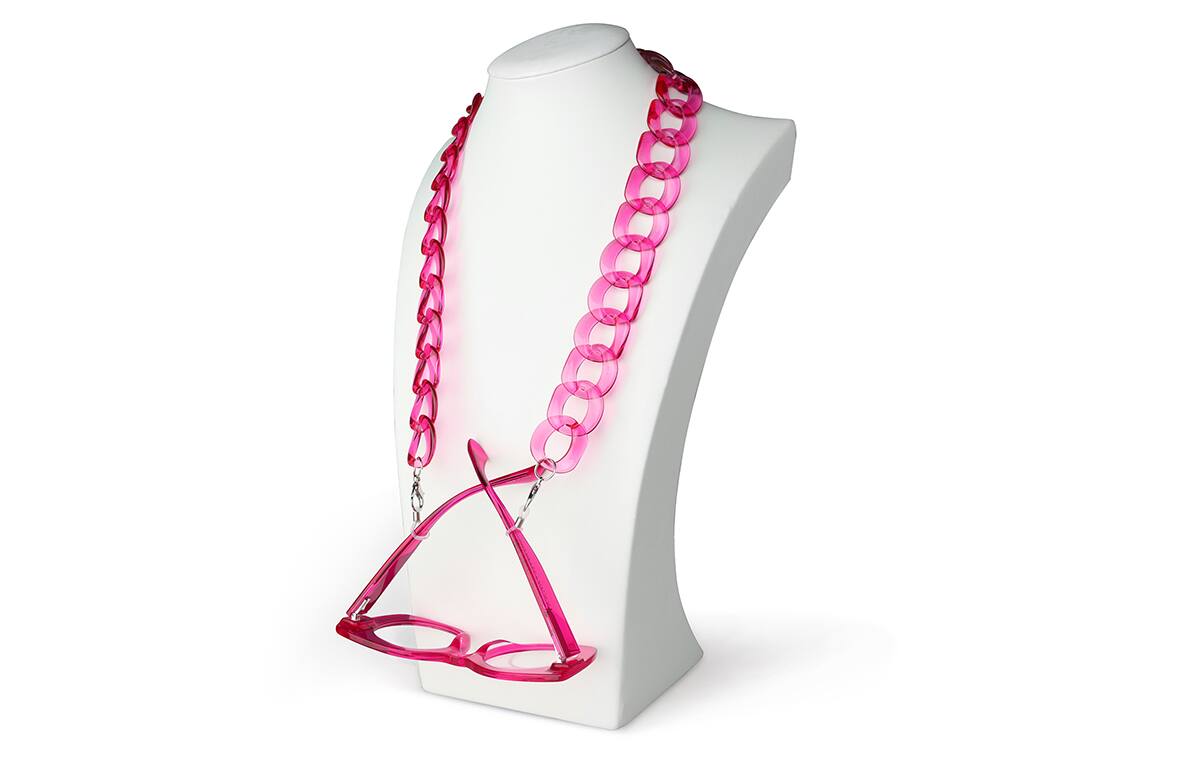 Fuchsia Eyeglass Chain #A60123018 | Zenni Optical