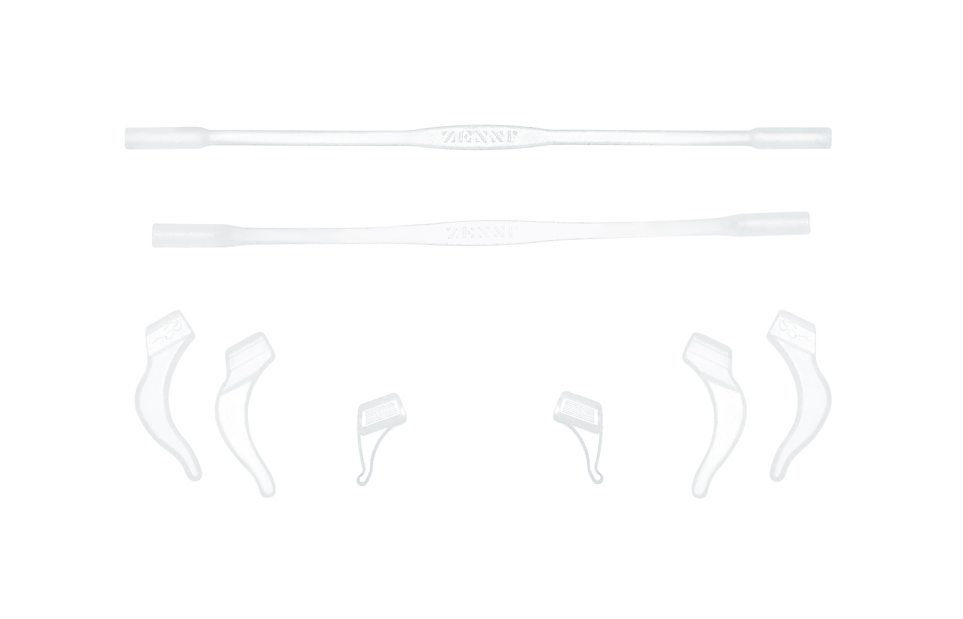 Clear Kids’ Silicone Eyewear Retainer 2-Pack #A60123223 | Zenni Optical