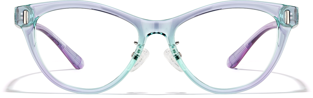 Violeta Lentes estilo ojo de gato #P2030017 | Zenni Optical