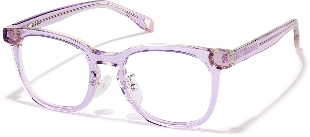Lilac Square Glasses #P4471517 | Zenni Optical