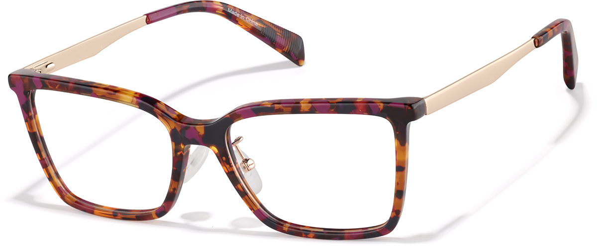 Tortoiseshell Square Glasses #P7821325 | Zenni Optical