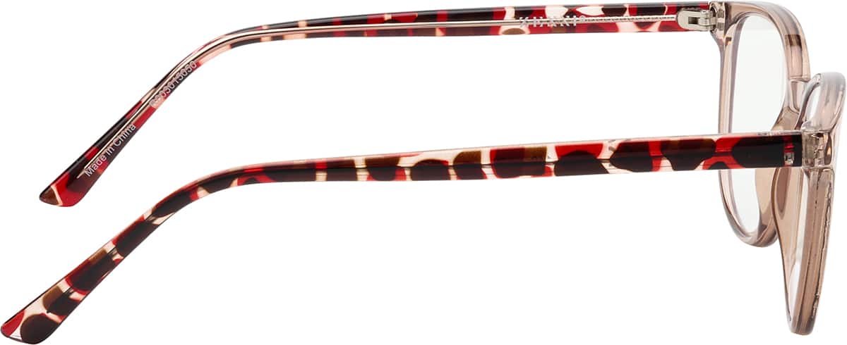 Brown Square Readers #R003015075 | Zenni Optical