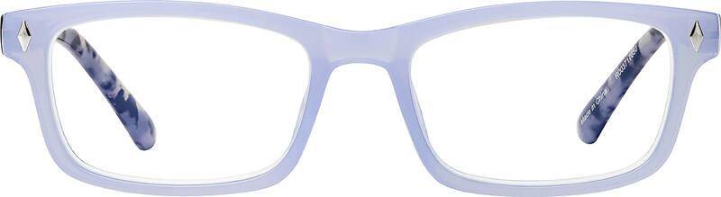 Purple Rectangle Readers #R003717150 | Zenni Optical