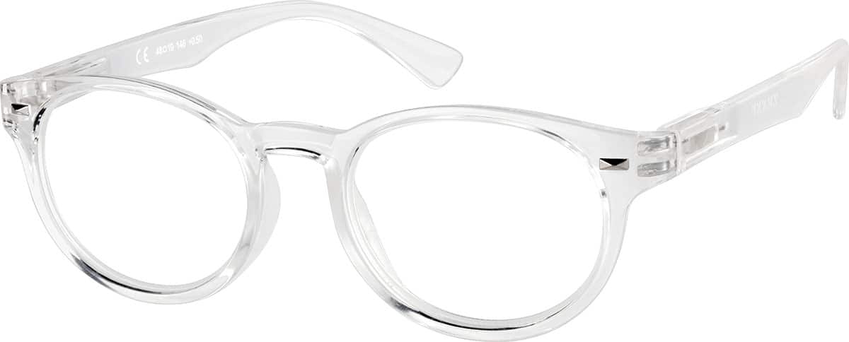 Clear Round Reading #R004523050 | Zenni Optical