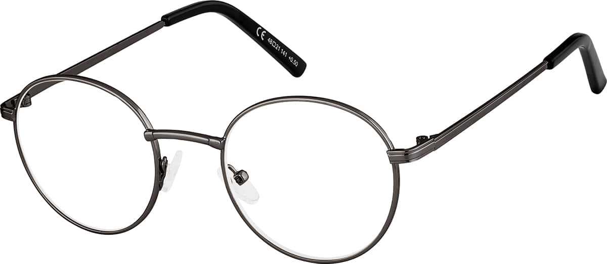 Gray Round Reading #R005312150 | Zenni Optical