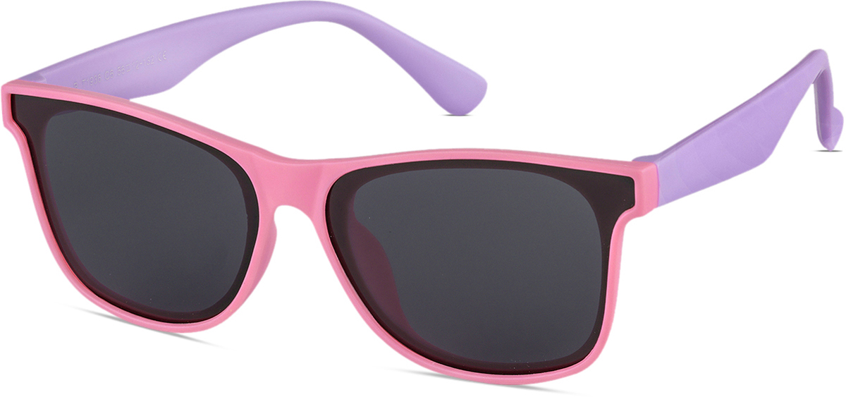 Pink Kids' Square Sunglasses #T01601912 | Zenni Optical